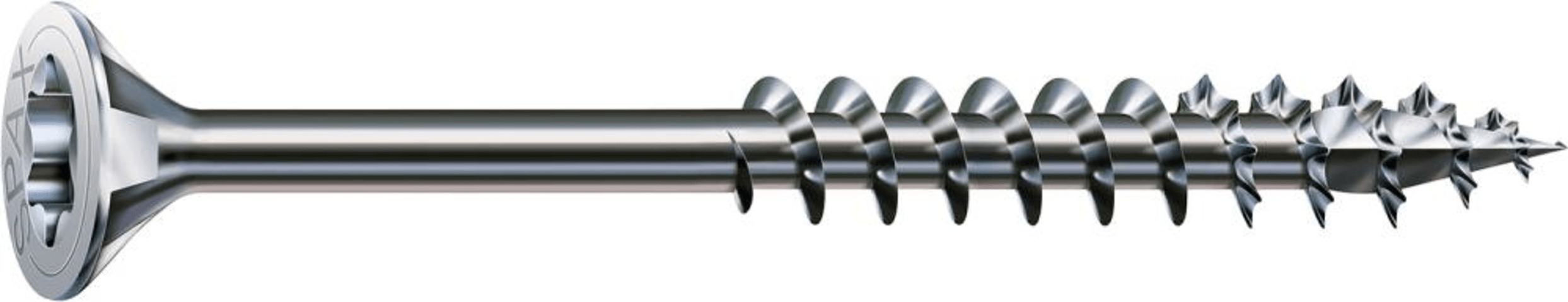 SPAX-HOLZBAUSCHRAUBEN 8,0 X 160 MM 4CUT SK WIROX VG